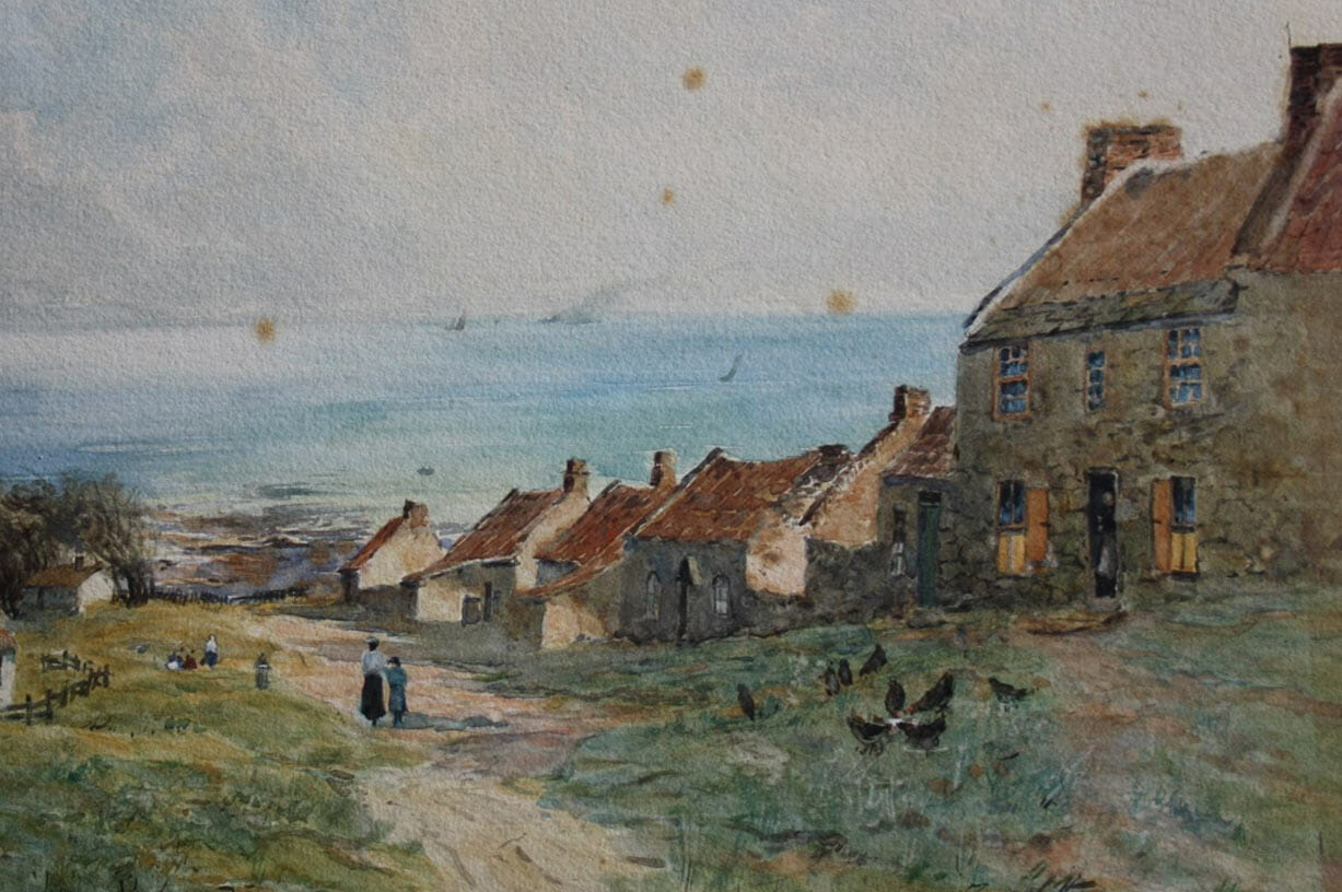 How To Treat Foxing in a Watercolour | Fine Art Restoration Company