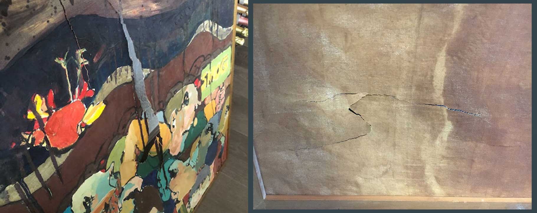 What to do when artworks are damaged in transit - Fine Art Restoration ...