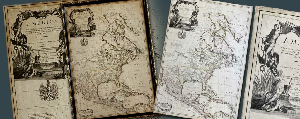 Antique Map Restoration - Cartography Conservation
