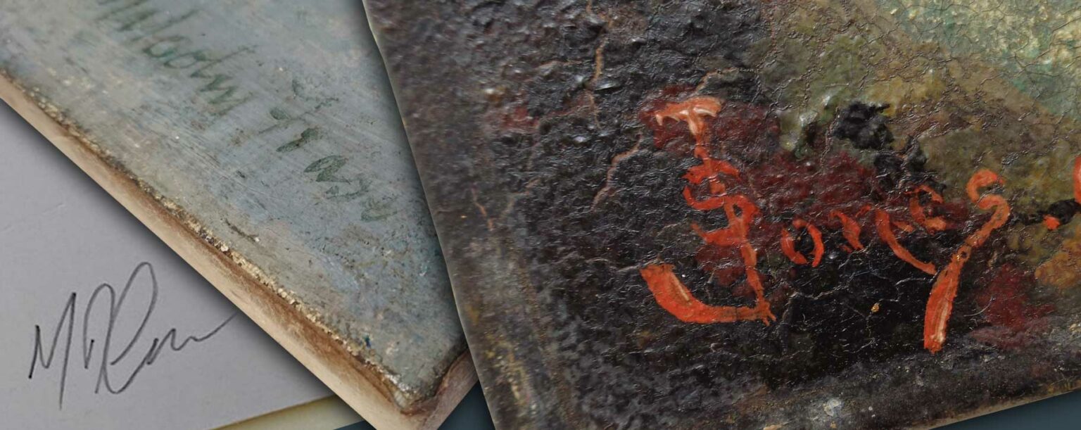 Can signatures be restored?