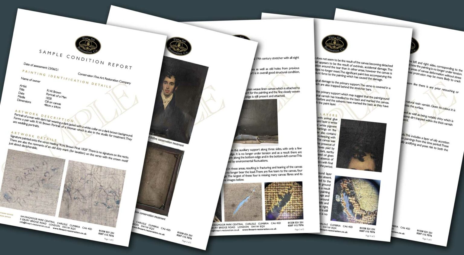 Professional Painting Assessment: Condition Reports