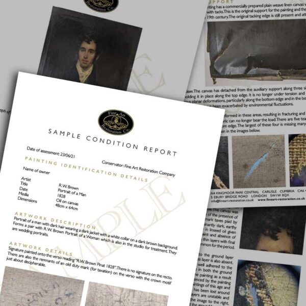 Artwork Analysis - Fine Art Restoration Company