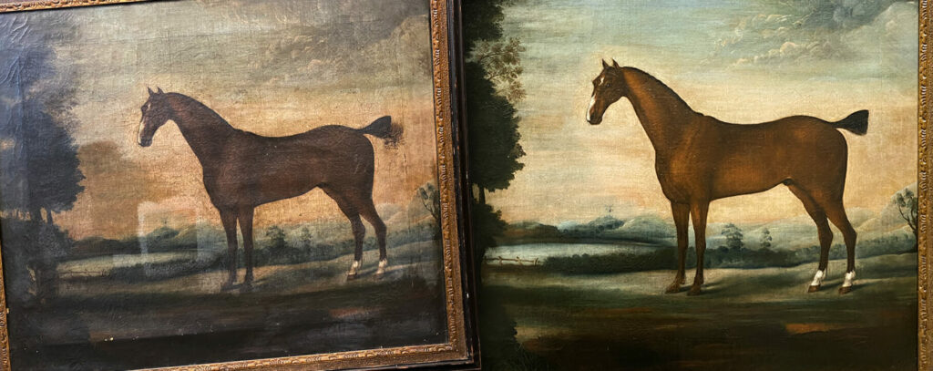 Saddle up: the history and restoration of horses in art