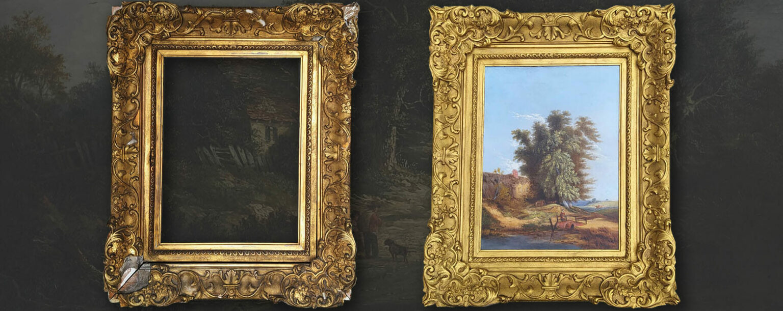Caring for Decorative Gilded Frames | Fine Art Restoration Company