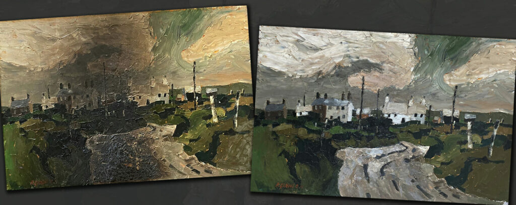 What to do if your artworks are fire damaged