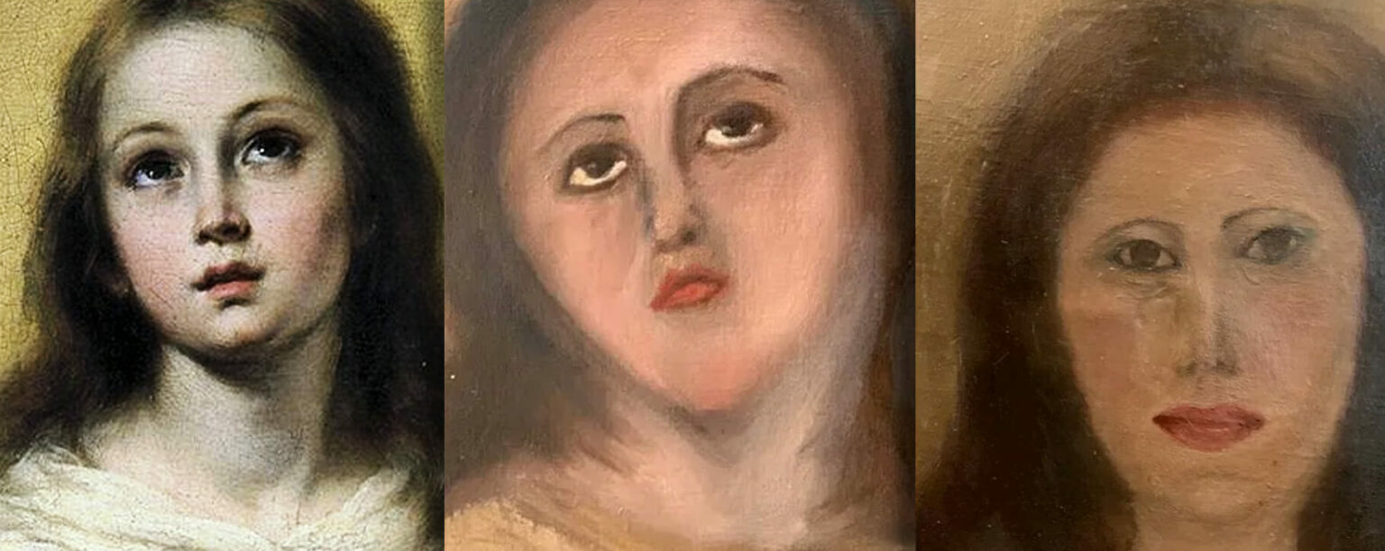 Botched art restorations - how would a professional restore them?