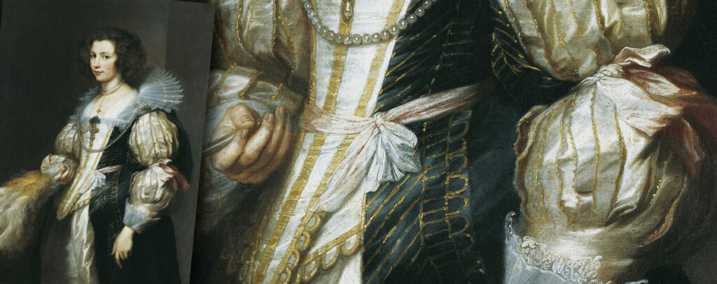 Lace collars & cavaliers: 17th century portrait restoration