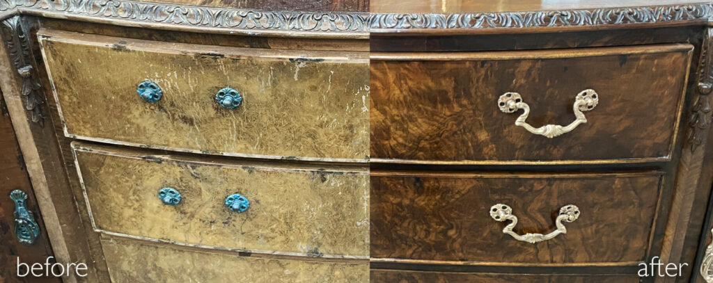 Chest of drawers restoration: reviving antique bureaus and dressers