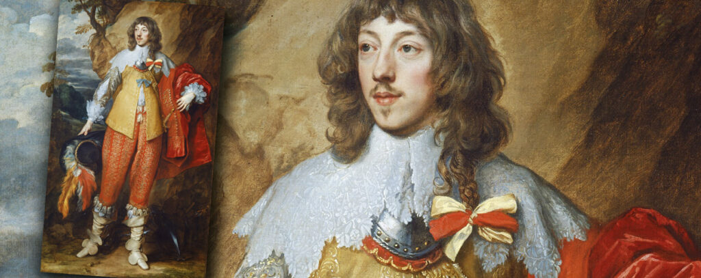 Lace collars & cavaliers: 17th century portrait restoration