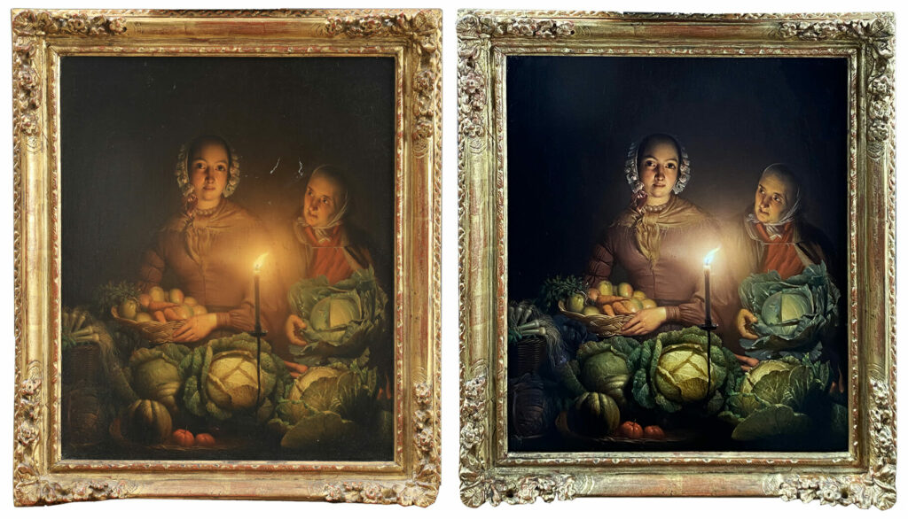 Chiaroscuro Painting Restoration: Out of the Shadows