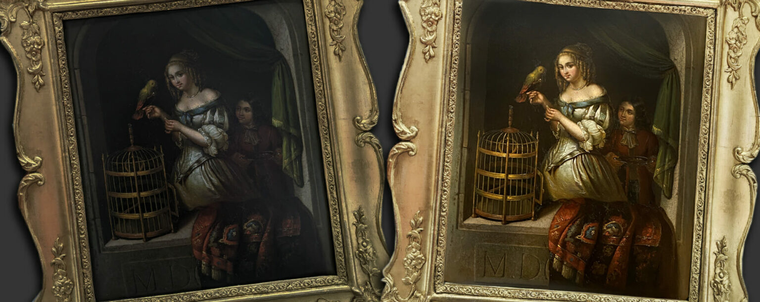 Chiaroscuro Painting Restoration: Out of the Shadows