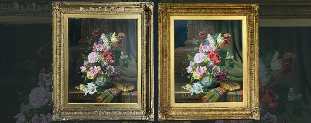 Six common causes of frame restoration - Cleaning, Cracking, Re-Gilding