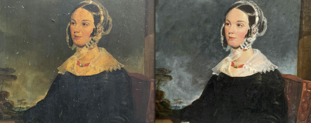 Stained & Discoloured Painting Restoration | Fine Art Restoration