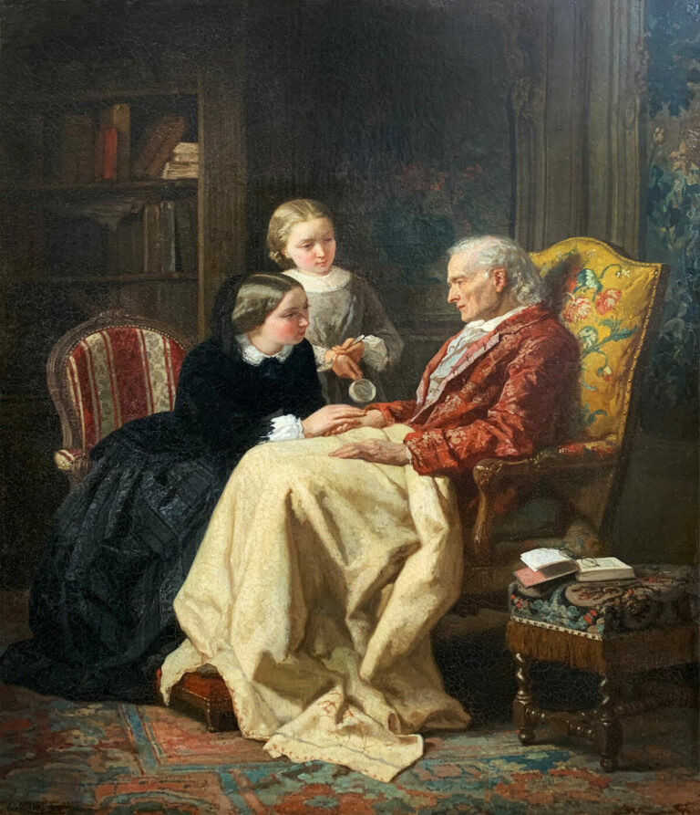 Stained & Discoloured Painting Restoration | Fine Art Restoration