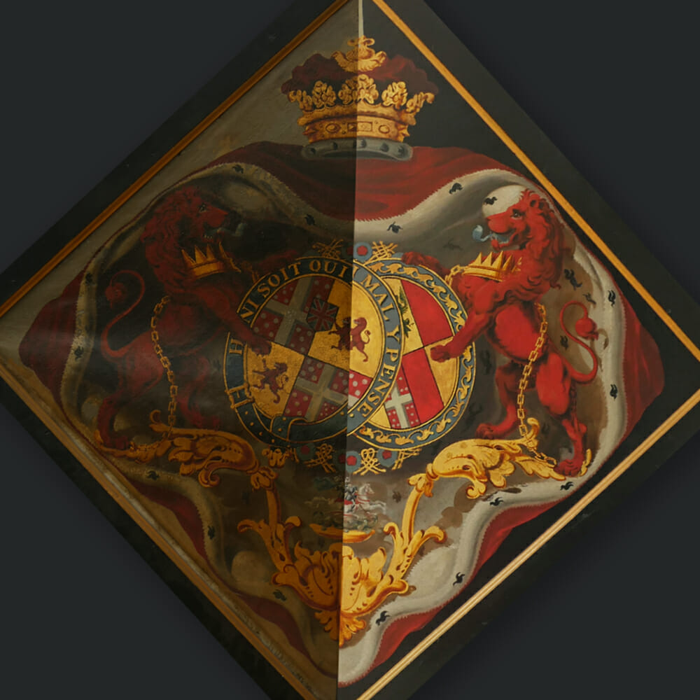 Funerary Hatchment Restoration - Heraldic Remembrance