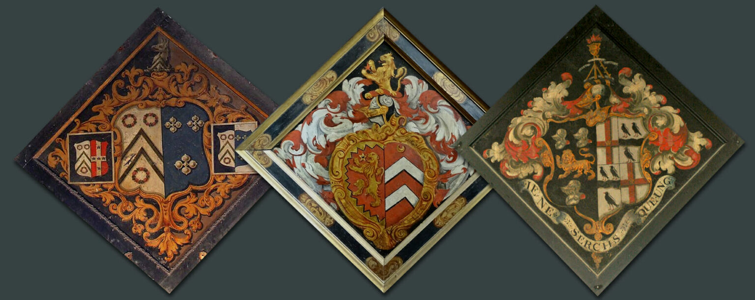 Funerary Hatchment Restoration - Heraldic Remembrance