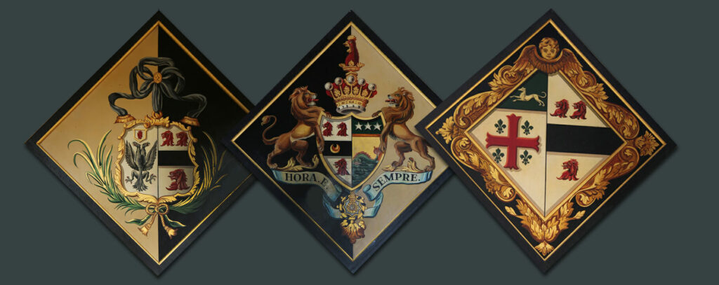 Funerary Hatchment Restoration - Heraldic Remembrance
