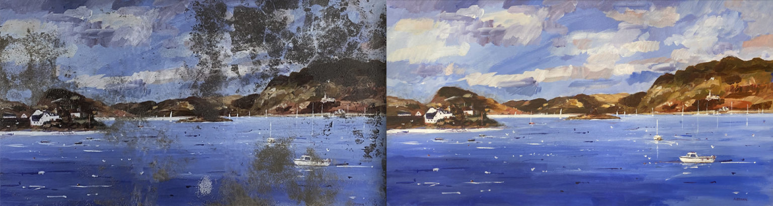 Paper in peril: restoring water damage