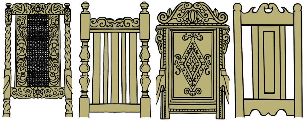 How old is my chair? Aging an antique chair by style and leg shape