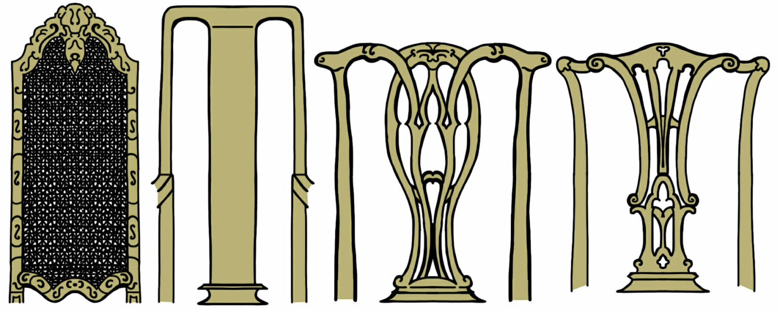 How old is my chair? Aging an antique chair by style and leg shape