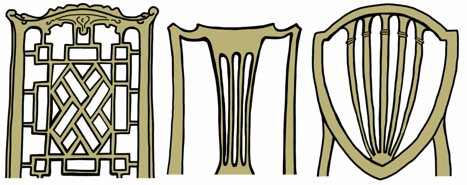 How old is my chair? Aging an antique chair by style and leg shape