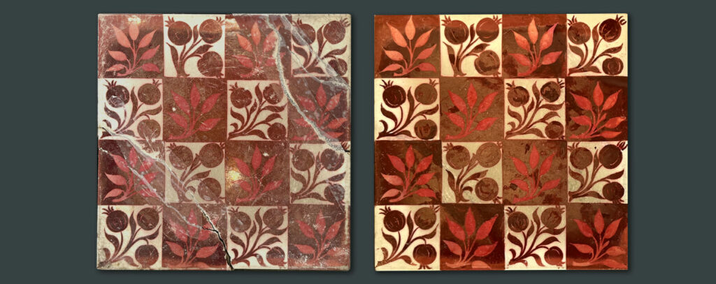 Beguiling tiles: restoring mosaics and ceramic tile art