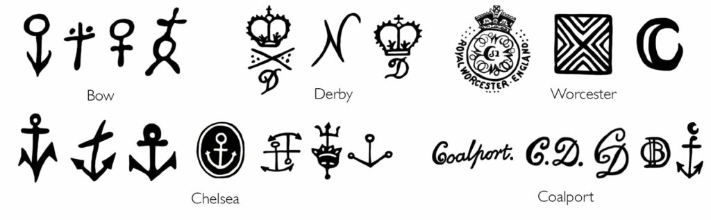 Antique porcelain valuation: analysing maker’s marks and colours