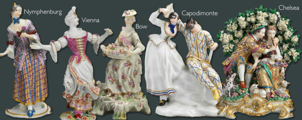 Antique porcelain valuation: analysing maker’s marks and colours