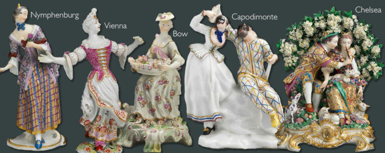 Antique porcelain valuation: analysing maker’s marks and colours