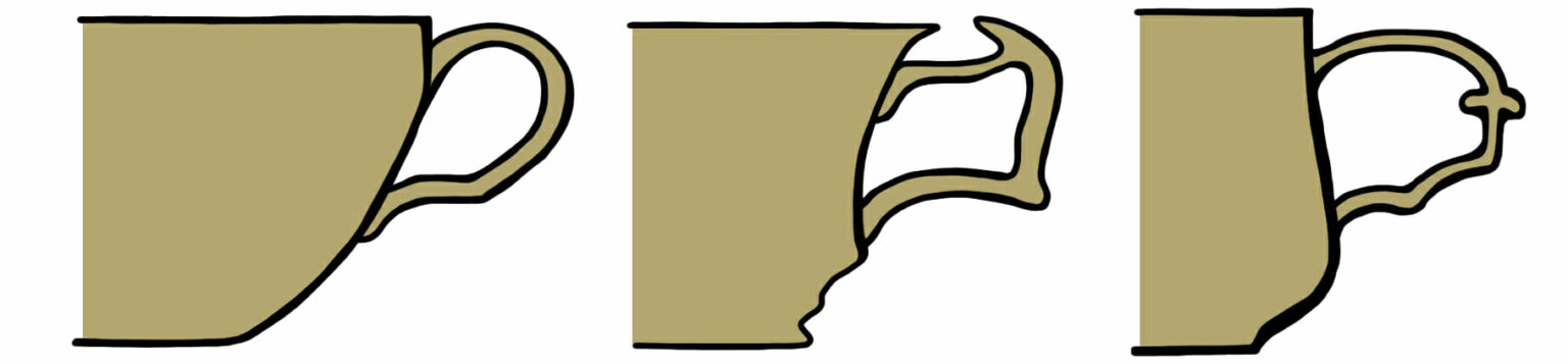 Analysing the maker of teacups by looking at their handles