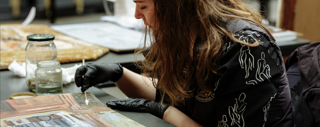 Restoration stories: saving the artistic legacy of Barrie Hesketh