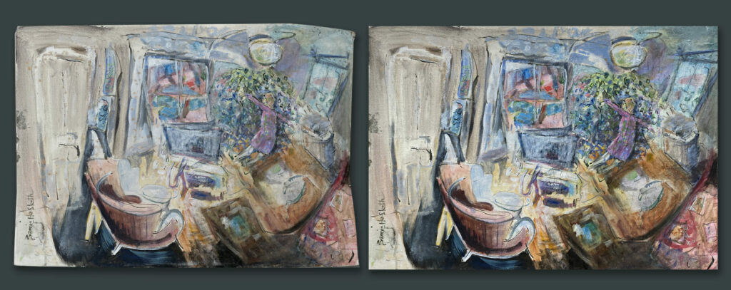 Restoration stories: saving the artistic legacy of Barrie Hesketh