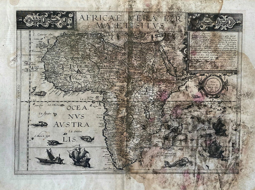 Map and cartography restoration | Fine Art Restoration Company