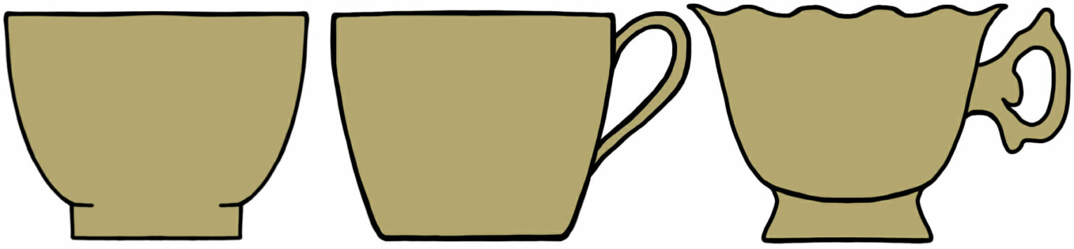 Analysing the maker of teacups by looking at their handles