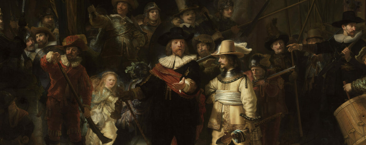 Restoring a bitumen damaged copy of The Night Watch