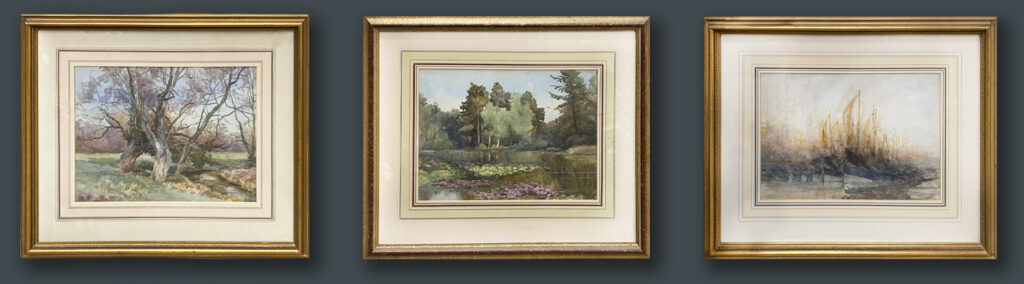 Washline mounts for fine art