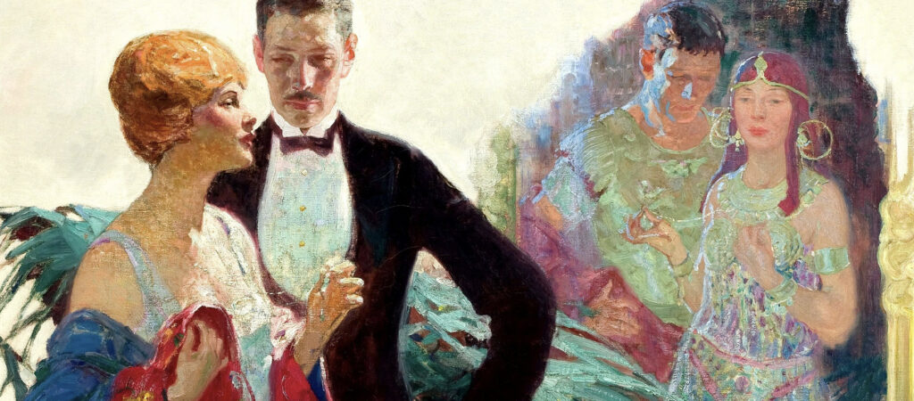 Restoration stories: revealing a Dean Cornwell illustration