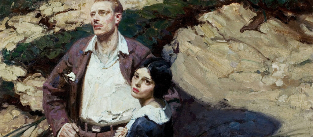 Restoration stories: revealing a Dean Cornwell illustration
