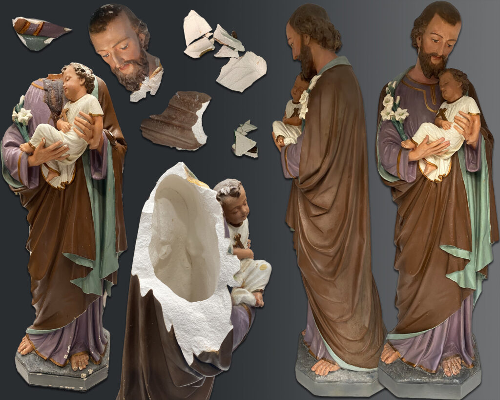 Holy sculptures: the restoration and care of Christian statues
