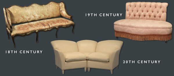 Antique Sofa Restoration - History, upholstery and restoration