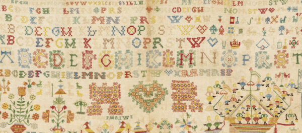 Embroidery samplers history, care and restoration