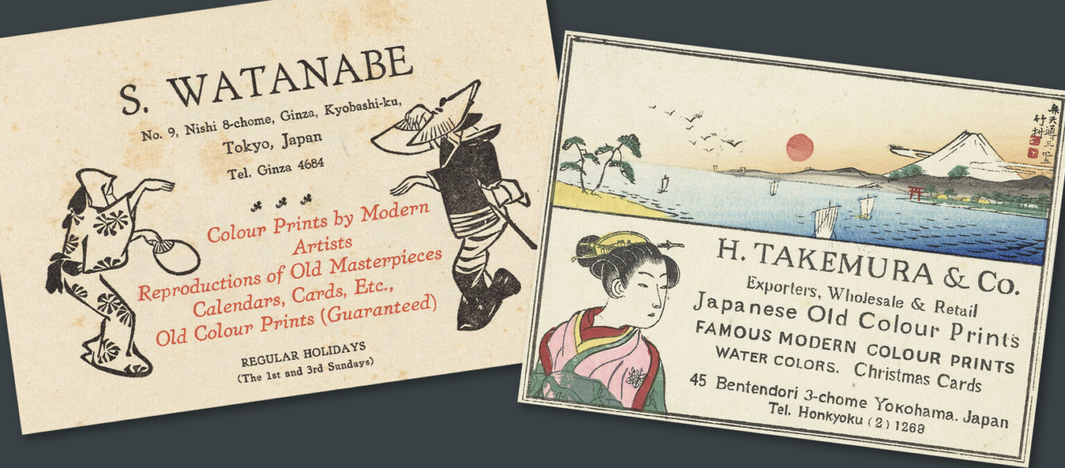 Shin-hanga: Japanese print history, restoration and framing