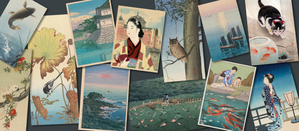 Shin-hanga: Japanese print history, restoration and framing