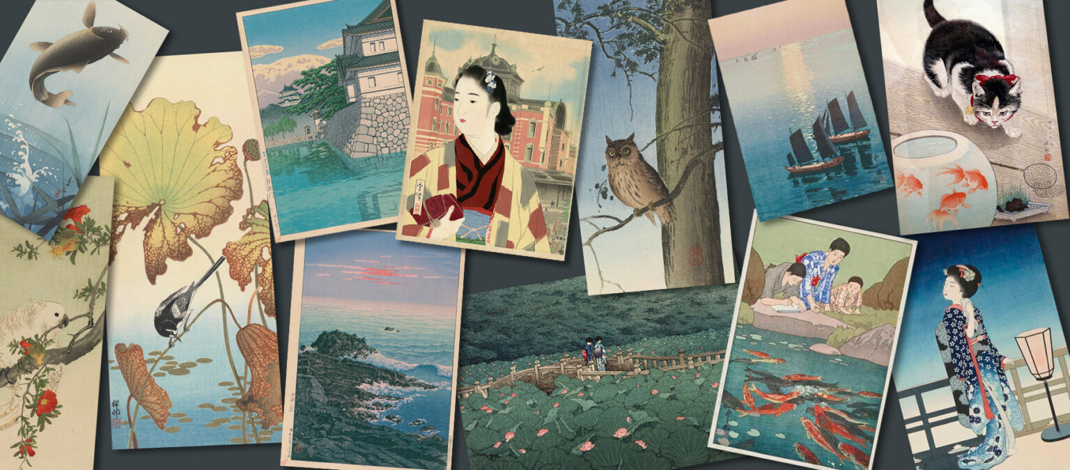 Shin-hanga: Japanese print history, restoration and framing