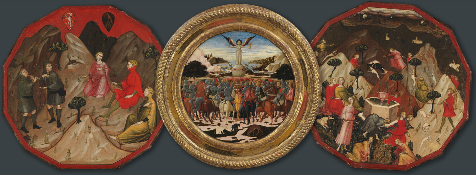 Circular art: displaying tondo paintings and sculptures