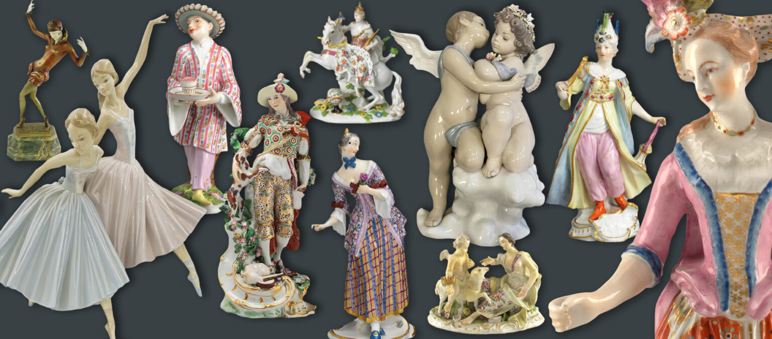 Fanciful figurines: from Meissen to Lladró