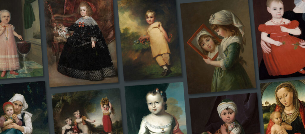 Childhood on canvas: history and restoration of child portraiture