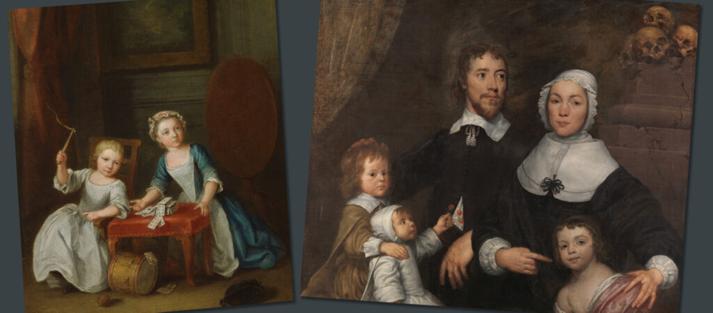 Childhood on canvas: history and restoration of child portraiture