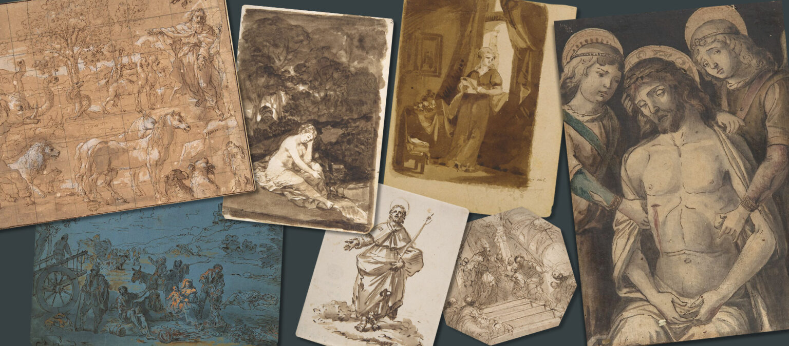 Soot and sepia: the preservation of ink drawings