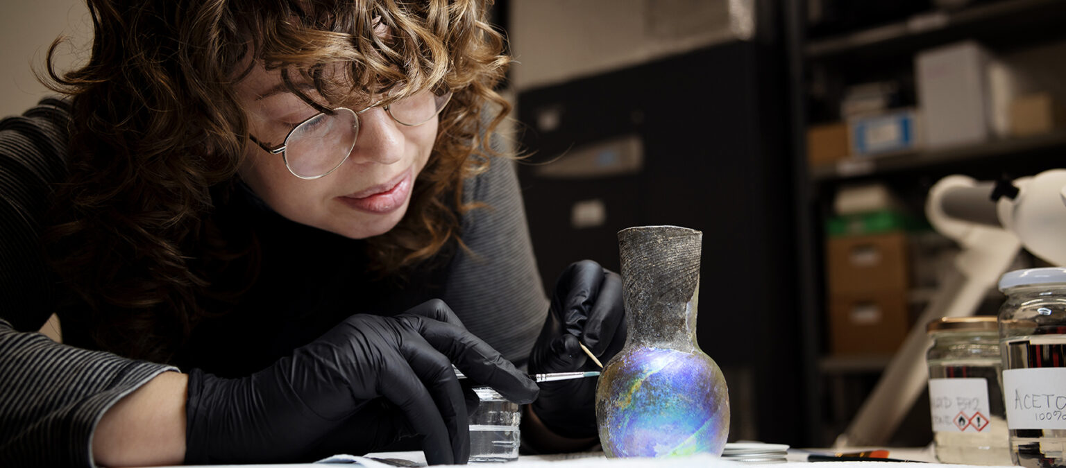 Preserving Syrian Glass for The Paisley Museum & Art Gallery